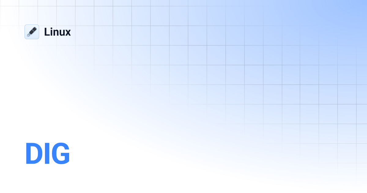 DIG | Linux